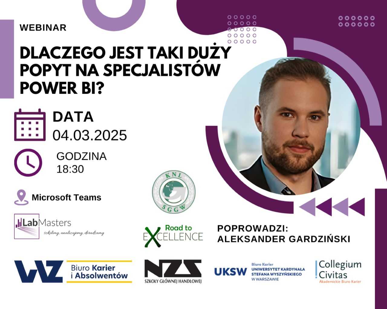 Webinar Power BI – Biuro Karier